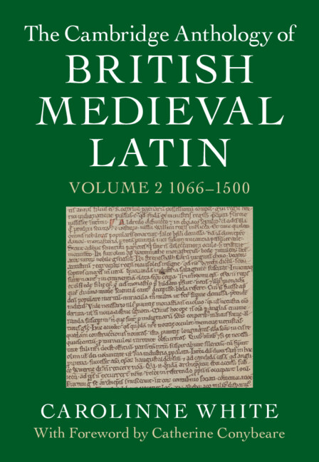 The Cambridge Anthology of British Medieval Latin