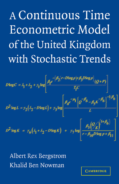 A Continuous Time Econometric Model of the United Kingdom with ...