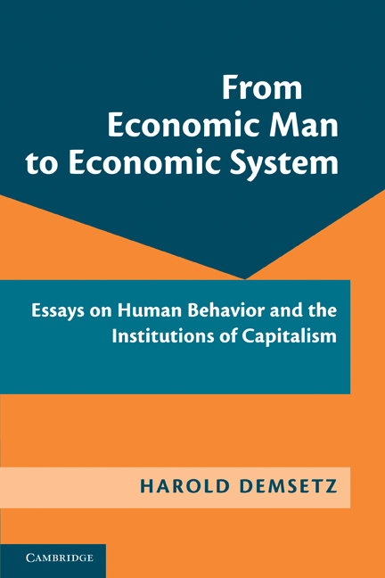From Economic Man to Economic System