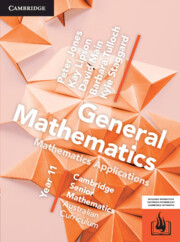 General Mathematics Year 11 for the Australian Curriculum Online ...