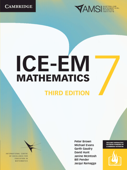 ICE-EM Mathematics Year 7 Code 3rd Edition | Cambridge University Press ...